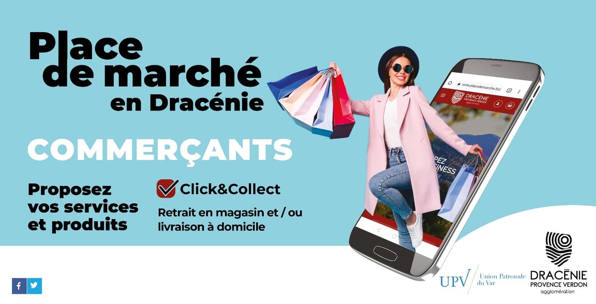 Plateforme de commerce en ligne en Dracénie | Var Entreprises